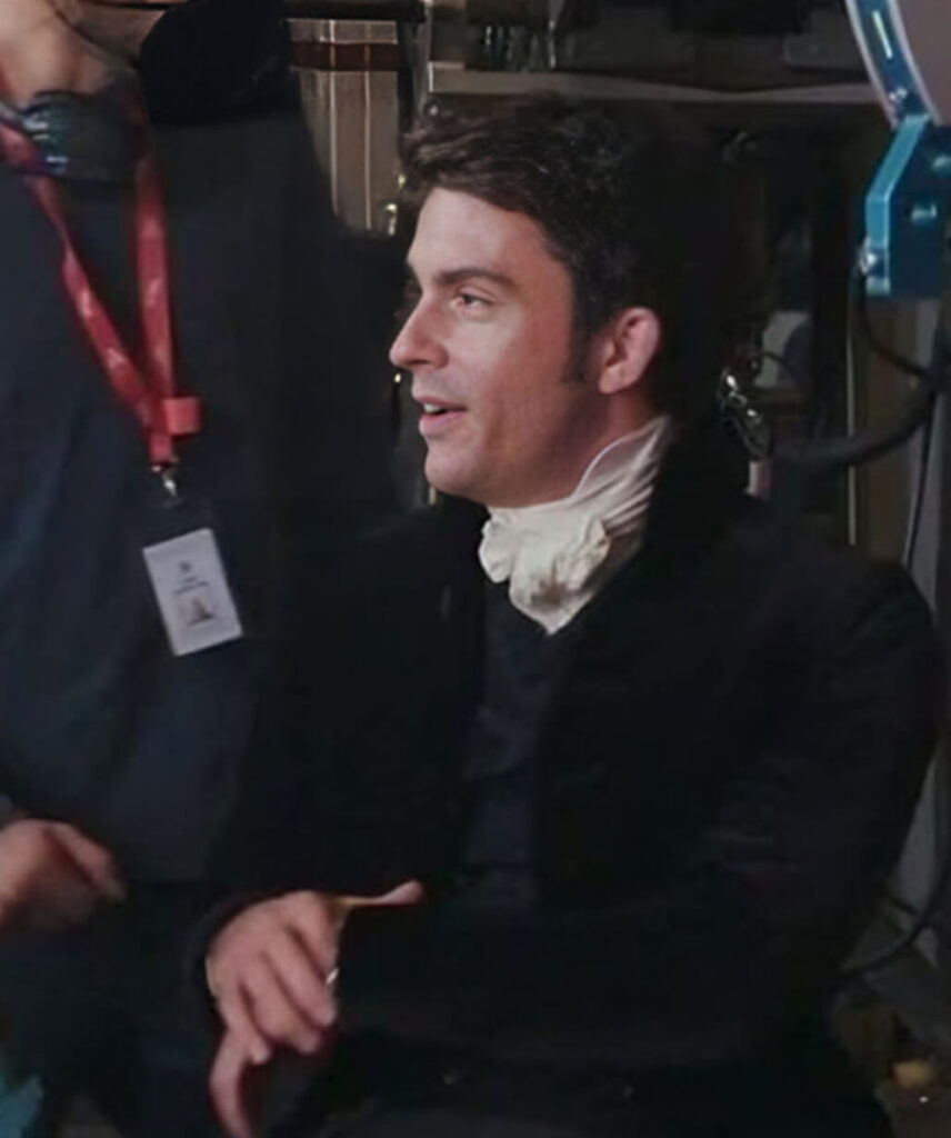 Bridgerton Lord Anthony Purple Velvet Coat