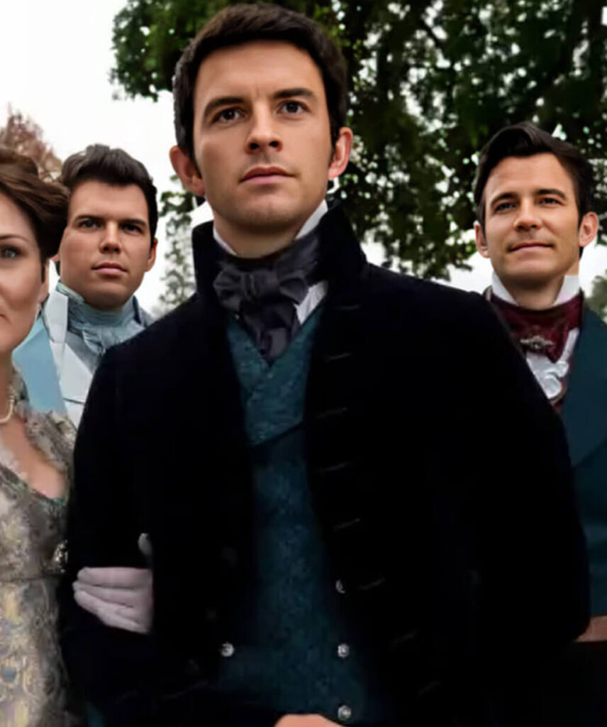 Bridgerton Lord Anthony Purple Velvet Coat