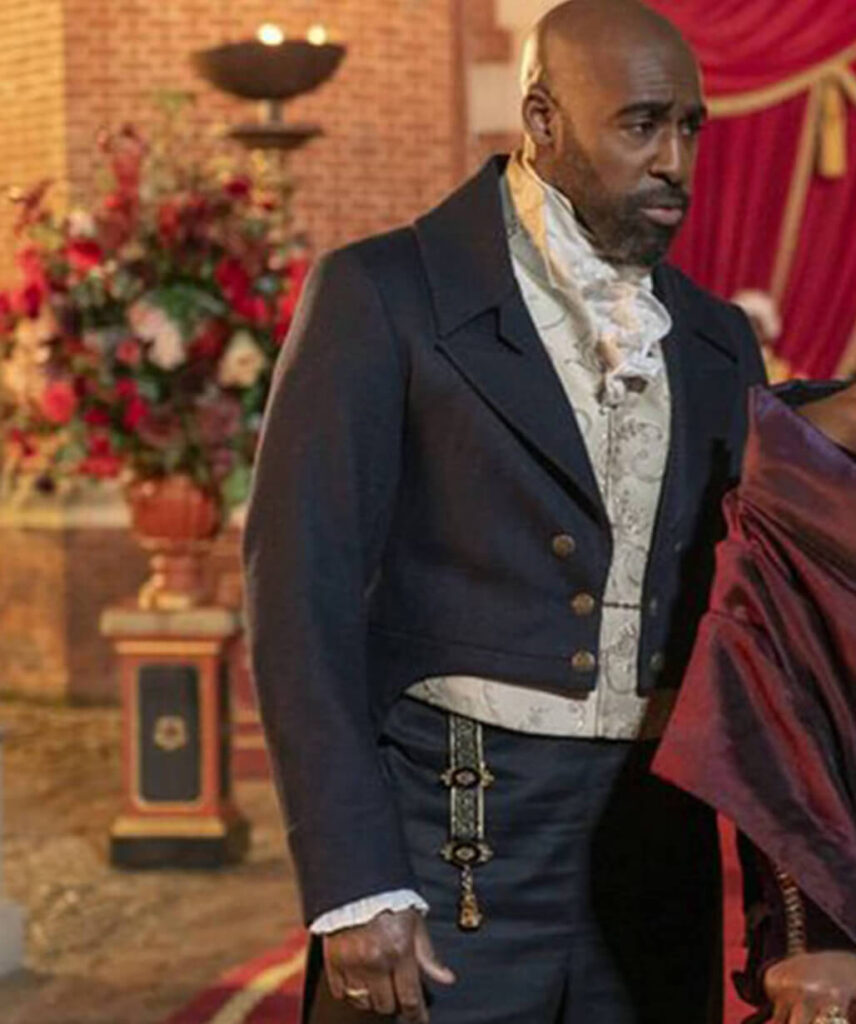 Bridgerton Lord Marcus Anderson Blue Tailcoat