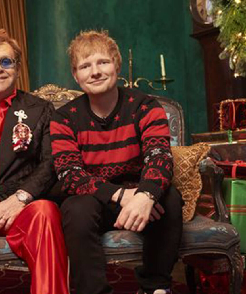 Ed Sheeran Black Christmas Sweater