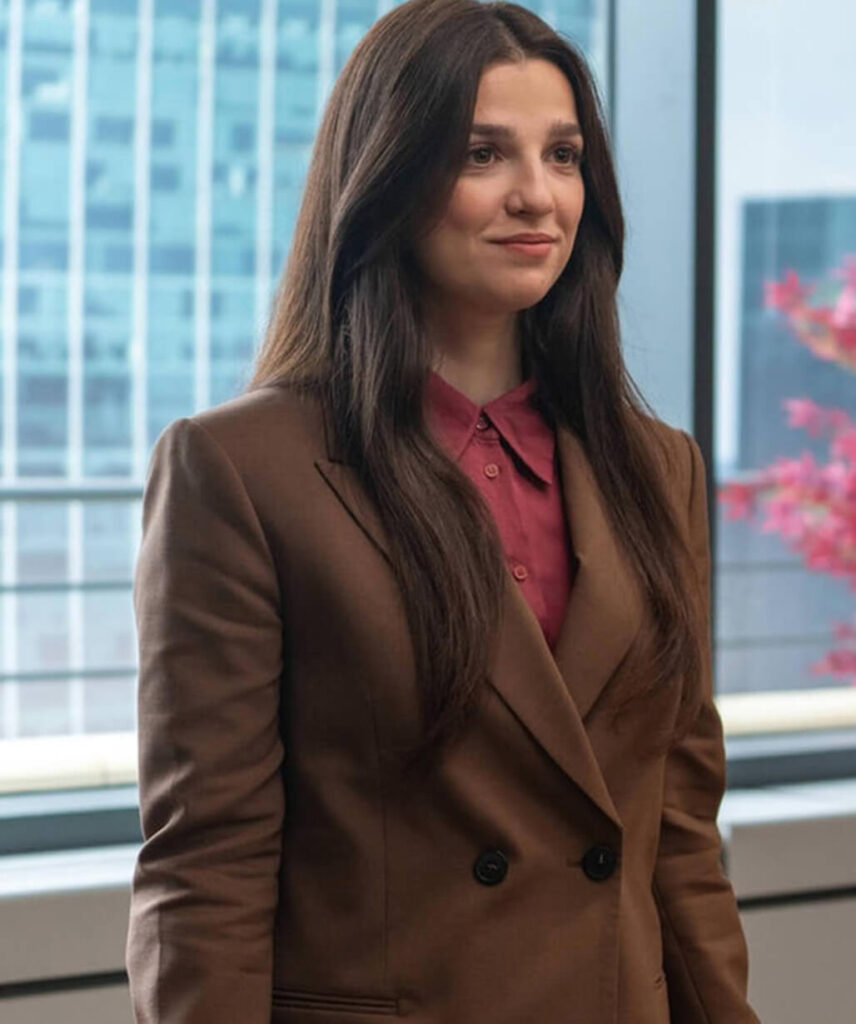 Industry Yasmin Kara-Hanani Brown Blazer