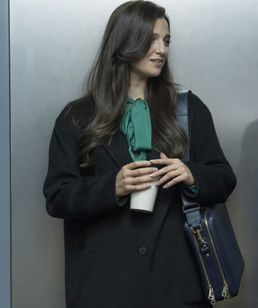 Industry Yasmin Kara-Hanani Black Wool Coat