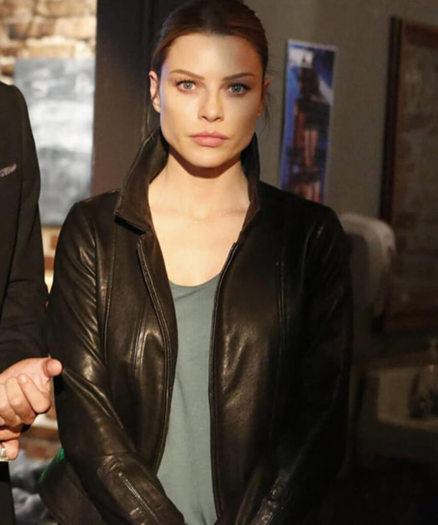 Lucifer Chloe Decker Black Leather Jacket