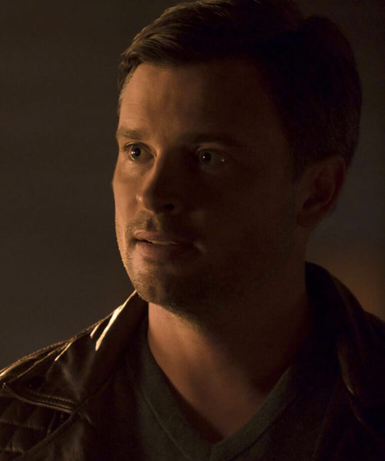 Lucifer Marcus Pierce Brown Leather Jacket