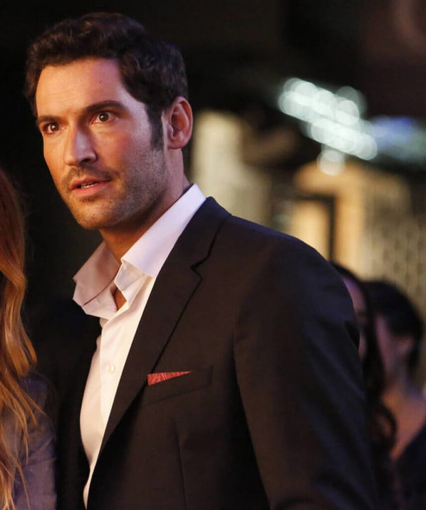 Lucifer S1 Tom Ellis Black Blazer