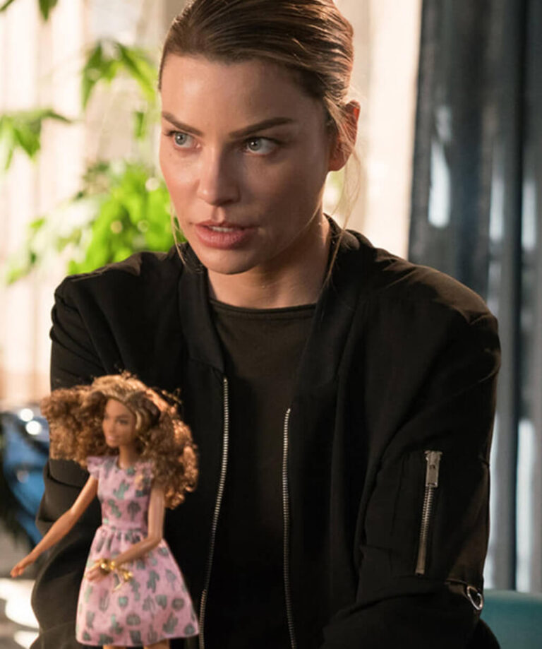 Lucifer S3 Chloe Decker Black Bomber Jacket