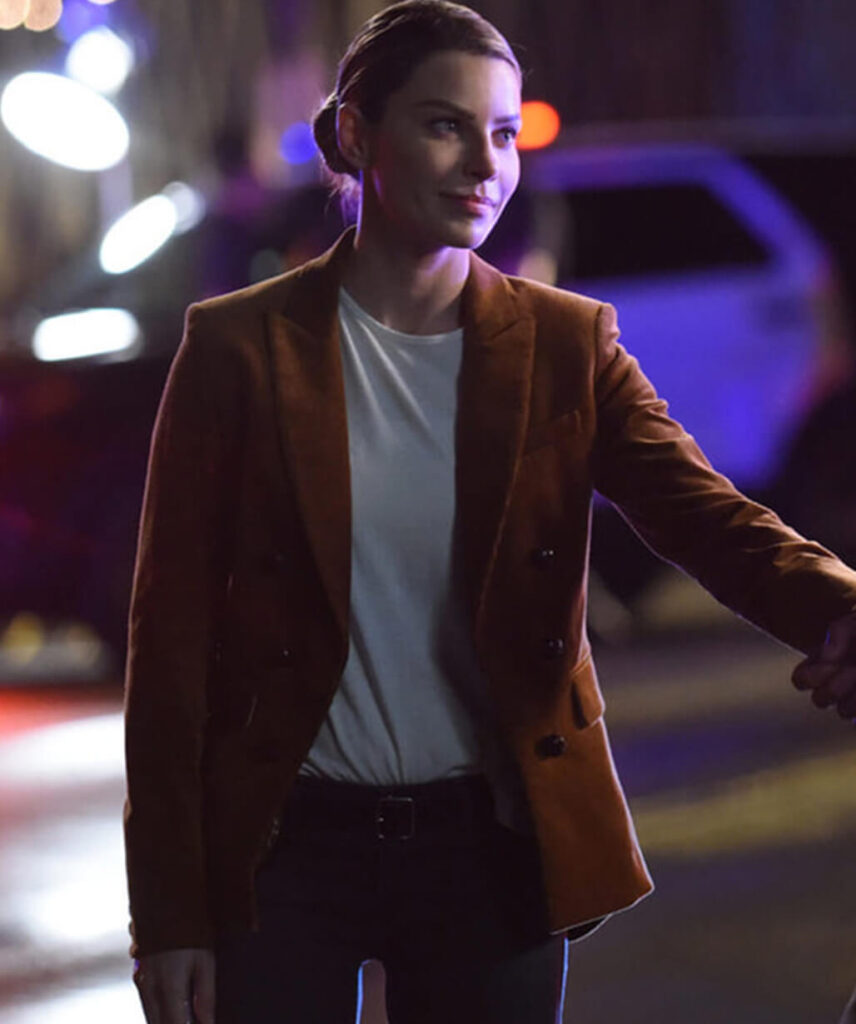 Lucifer S3 Chloe Decker Brown Blazer