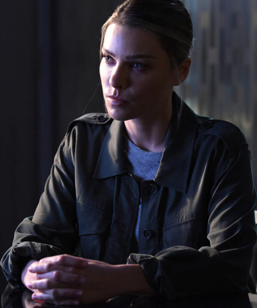 Lucifer S3 Chloe Decker Grey Cotton Jacket