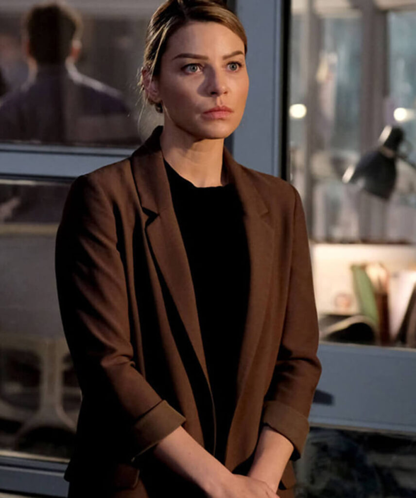 Lucifer S3 Chloe Decker Brown Suiting Blazer
