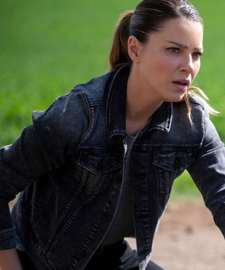 Lucifer S6 Chloe Decker Black Denim Jacket