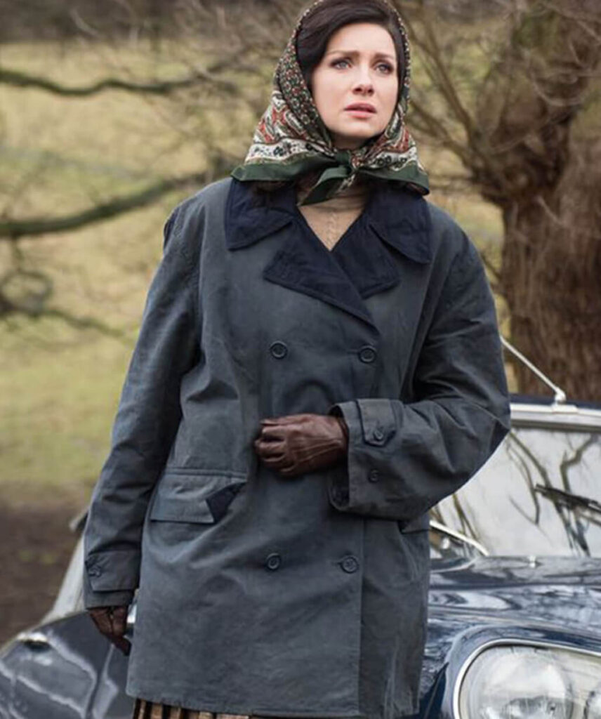 Outlander Claire Fraser Black Coat