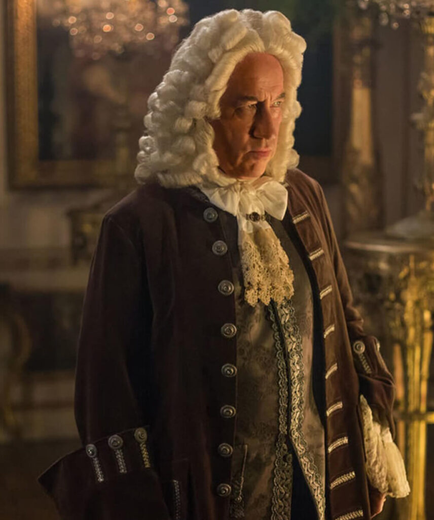 Outlander Duke of Sandringham Brown Wool Coat