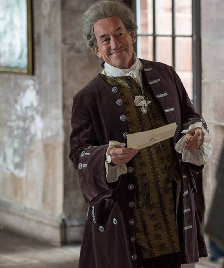 Outlander Duke of Sandringham Brown Wool Coat