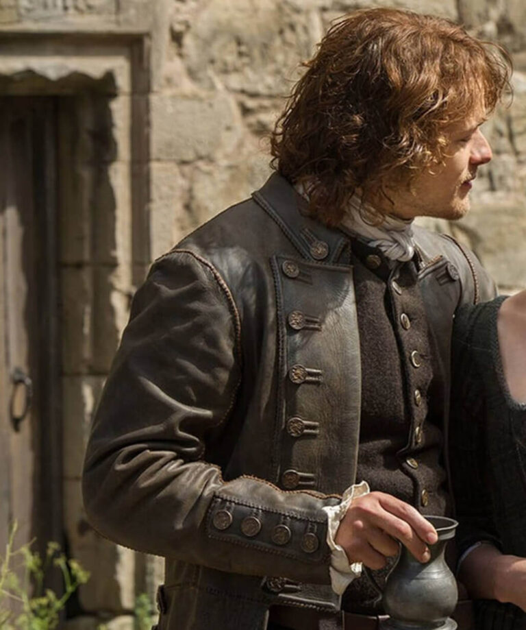 Outlander Jamie Fraser Leather Coat