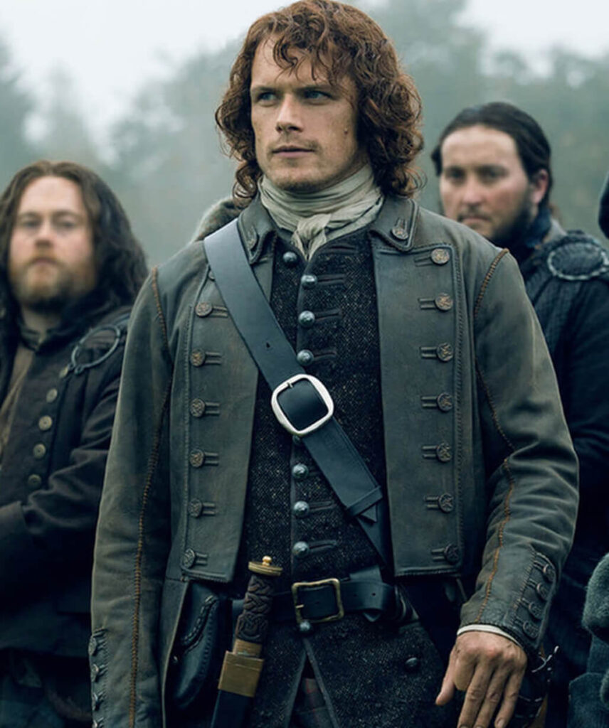 Outlander Jamie Fraser Leather Coat