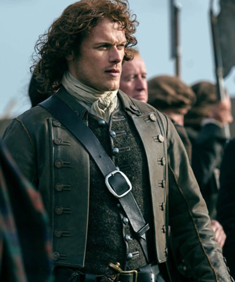 Outlander Jamie Fraser Leather Coat