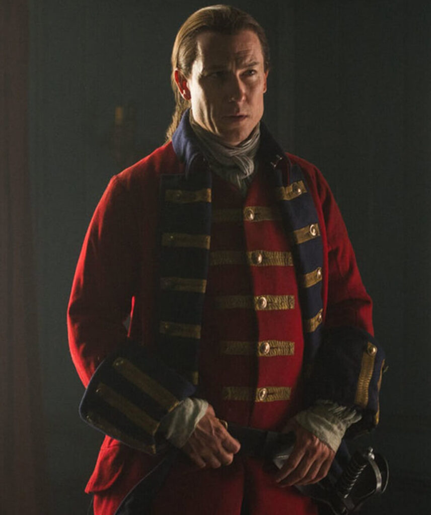 Outlander Jonathan Randall Red Military Coat