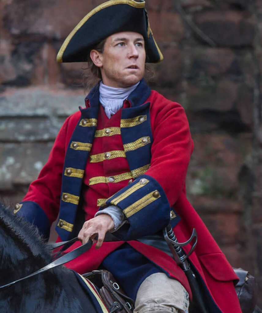 Outlander Jonathan Randall Red Military Coat