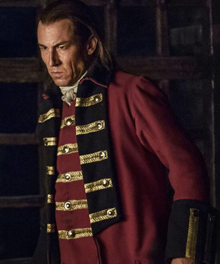 Outlander Jonathan Randall Red Military Coat