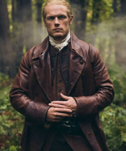 Outlander S7 Jamie Fraser Leather Coat