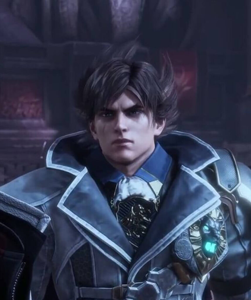 Tekken 8 Lars Alexandersson White Leather Coat