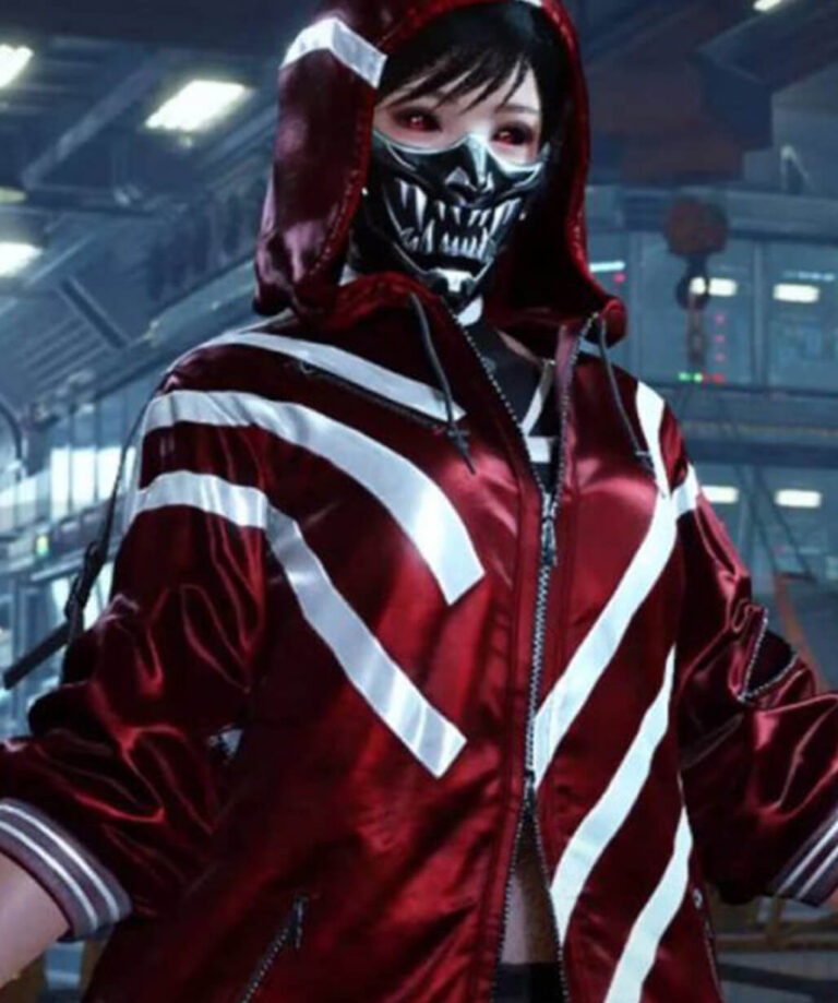 Tekken 8 Reina Mishima Red Leather Jacket