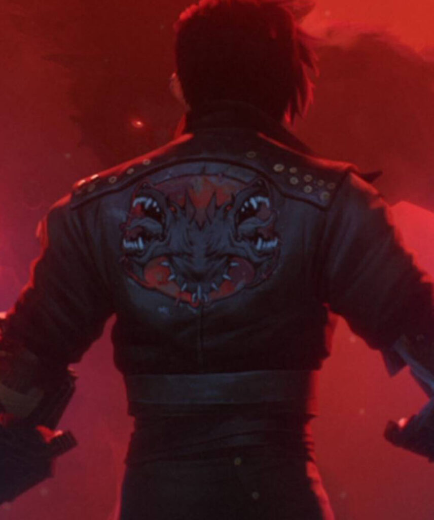 Arcane S2 Vi Pit Fighter Anime Leather Jacket
