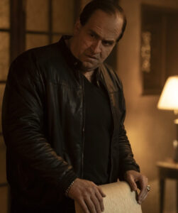 Colin Farrell The Penguin Black Leather Jacket