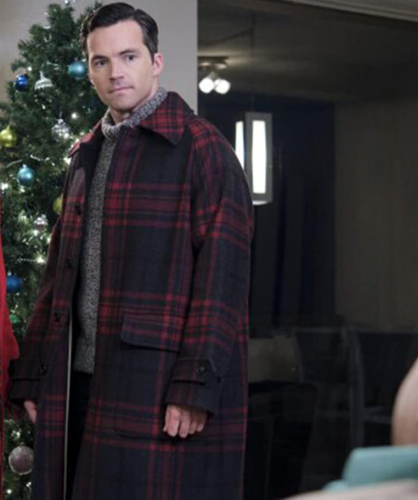 Ghosts Of Christmas Always Peter Baron Wool Check Coat