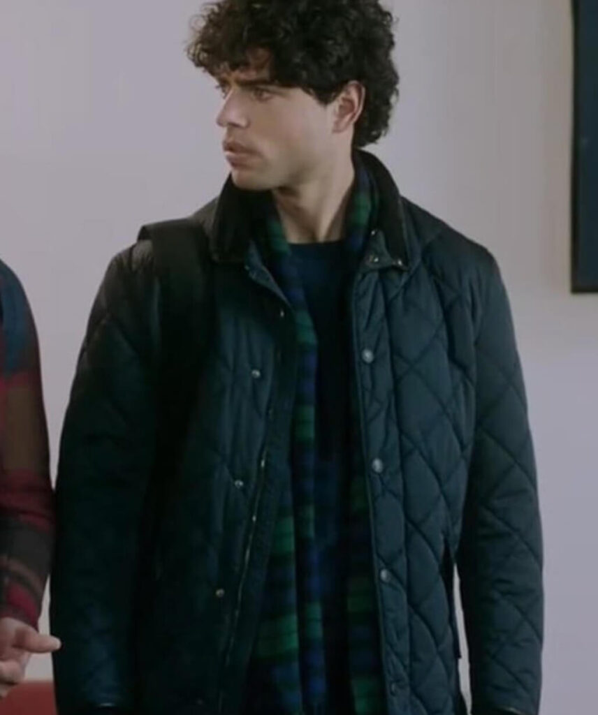 Mystic Christmas Eric Freeman Black Quilted Jacket