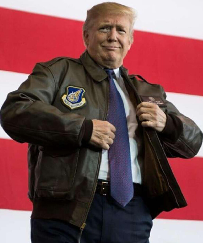 President Donald Trump A2 Flight Bomber Jacket