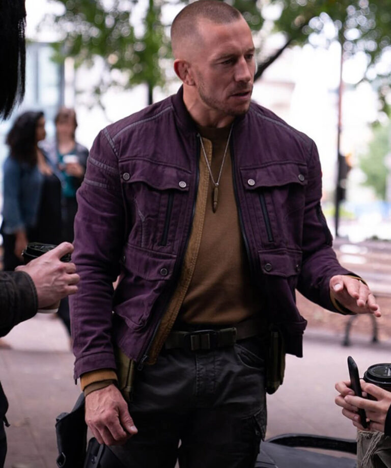 The Falcon and the Winter Soldier Batroc The Leaper Purple Jacket