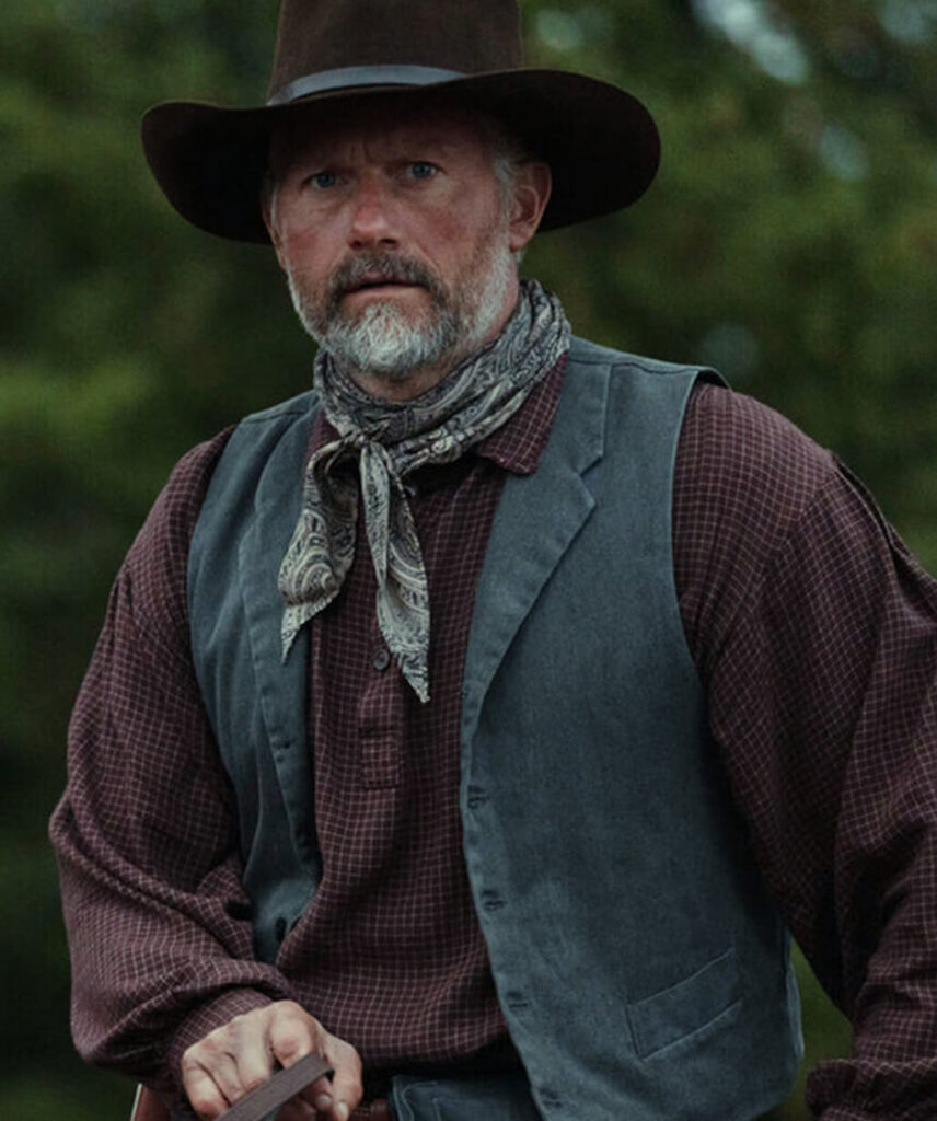 John Dutton 1923 James Badge Dale Blue Cotton Vest