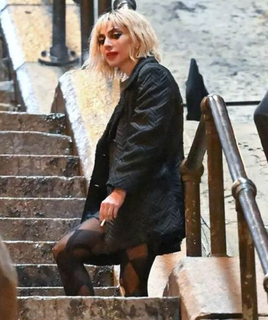 Joker: Folie à Deux 2024 Lee Quinzel Black Coat