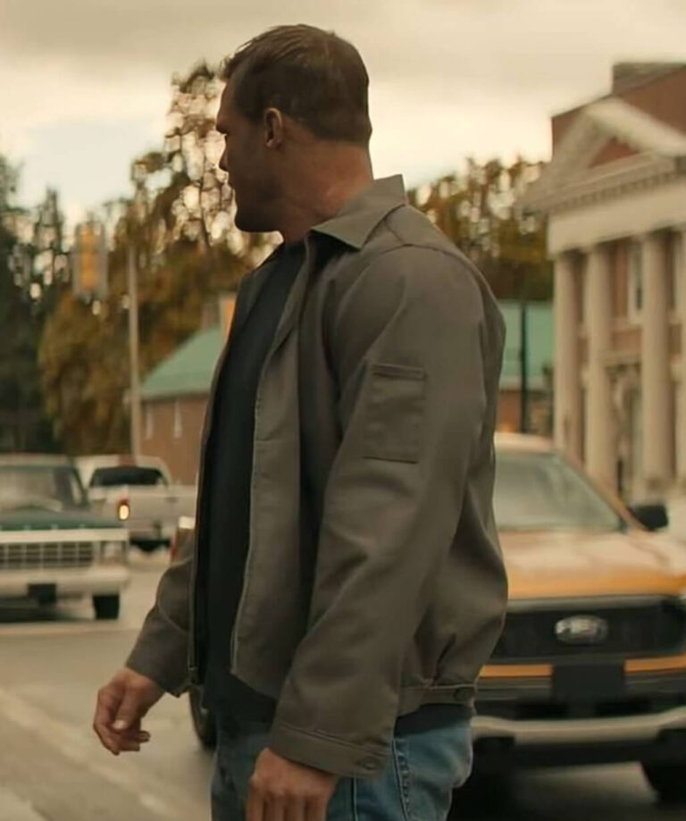 Alan Ritchson Reacher S2 Jack Reacher Grey Jacket
