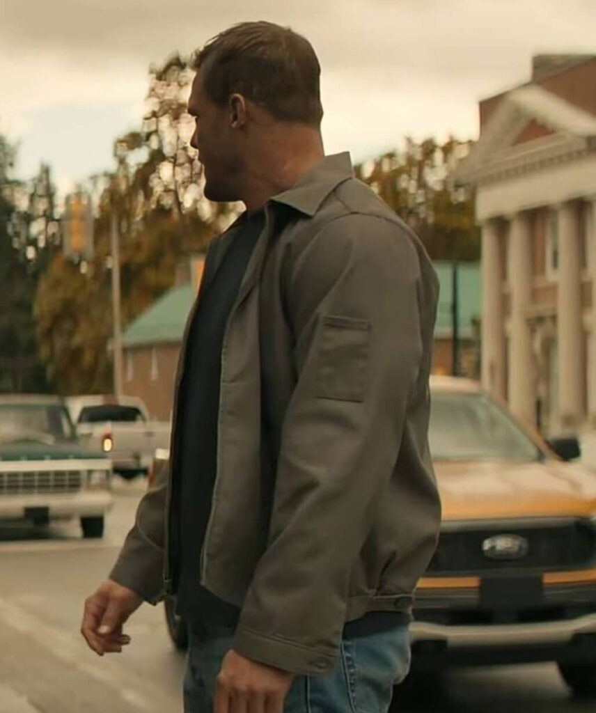 Alan Ritchson Reacher S2 Jack Reacher Grey Jacket
