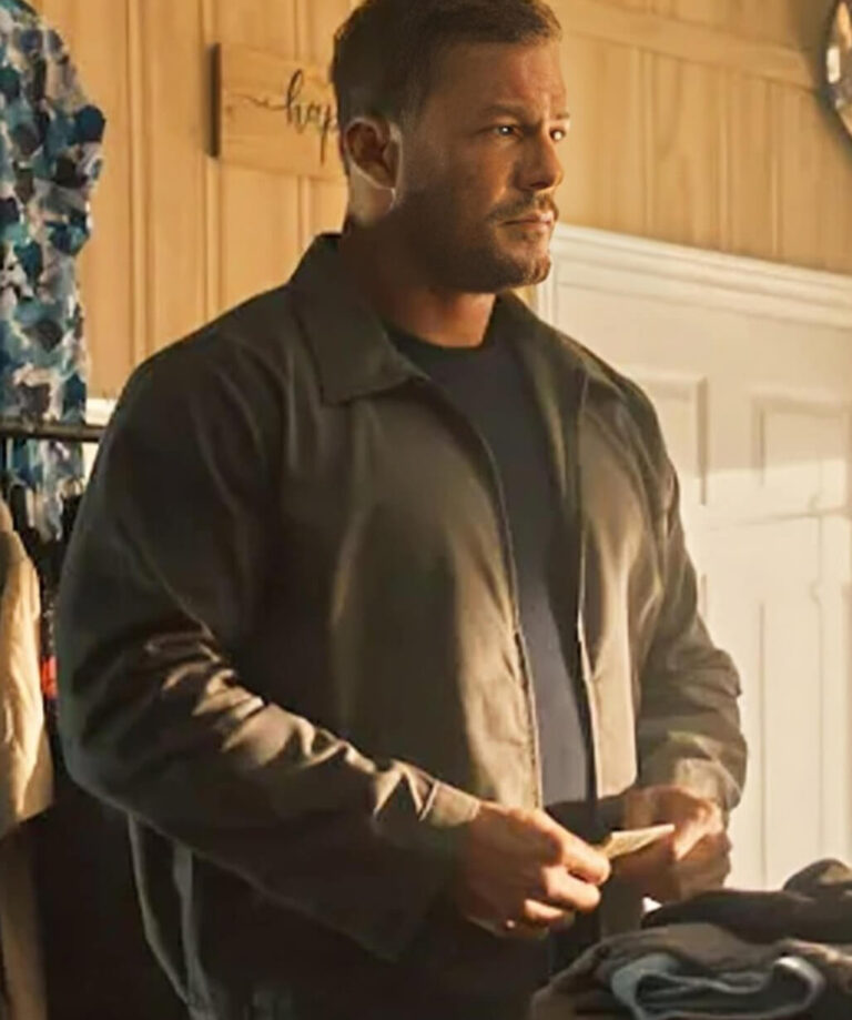 Alan Ritchson Reacher S2 Jack Reacher Grey Jacket