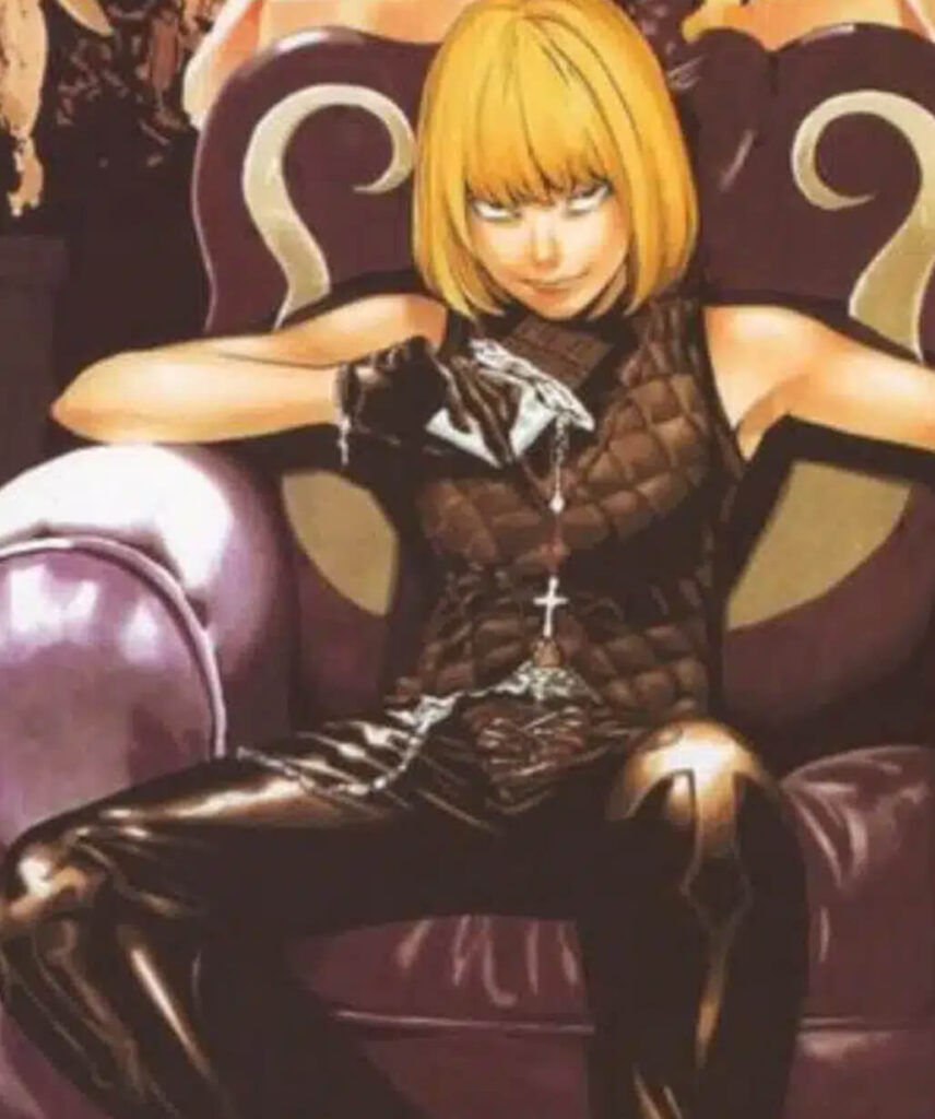 Death Note 2006 Mello Black Quilted Leather Vest