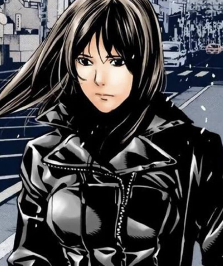 Naomi Misora Death Note 2006 Black Leather Jacket