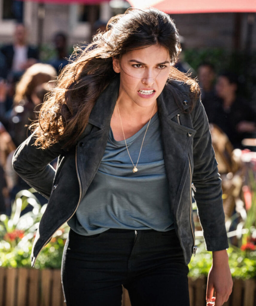 Sofia Pernas Blood & Treasure S2 Black Suede Jacket