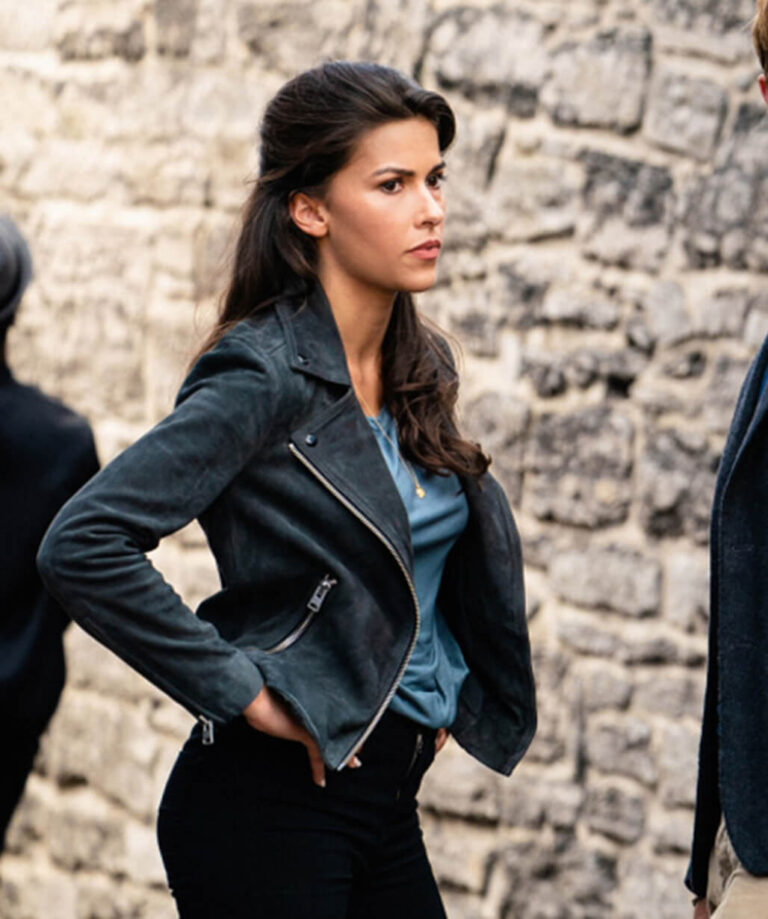Sofia Pernas Blood & Treasure S2 Black Suede Jacket