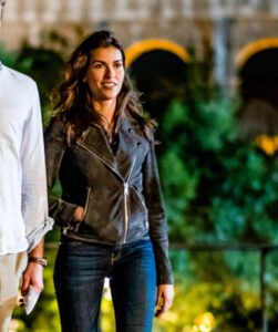 Sofia Pernas Blood & Treasure S2 Black Suede Jacket