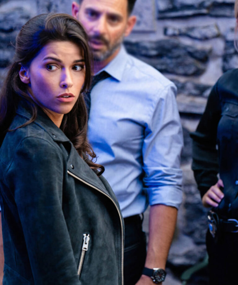 Sofia Pernas Blood & Treasure S2 Black Suede Jacket