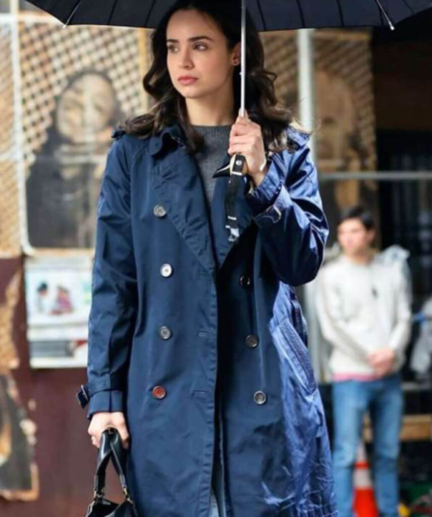 Alex The Life List 2025 Sofia Carson Blue Coat
