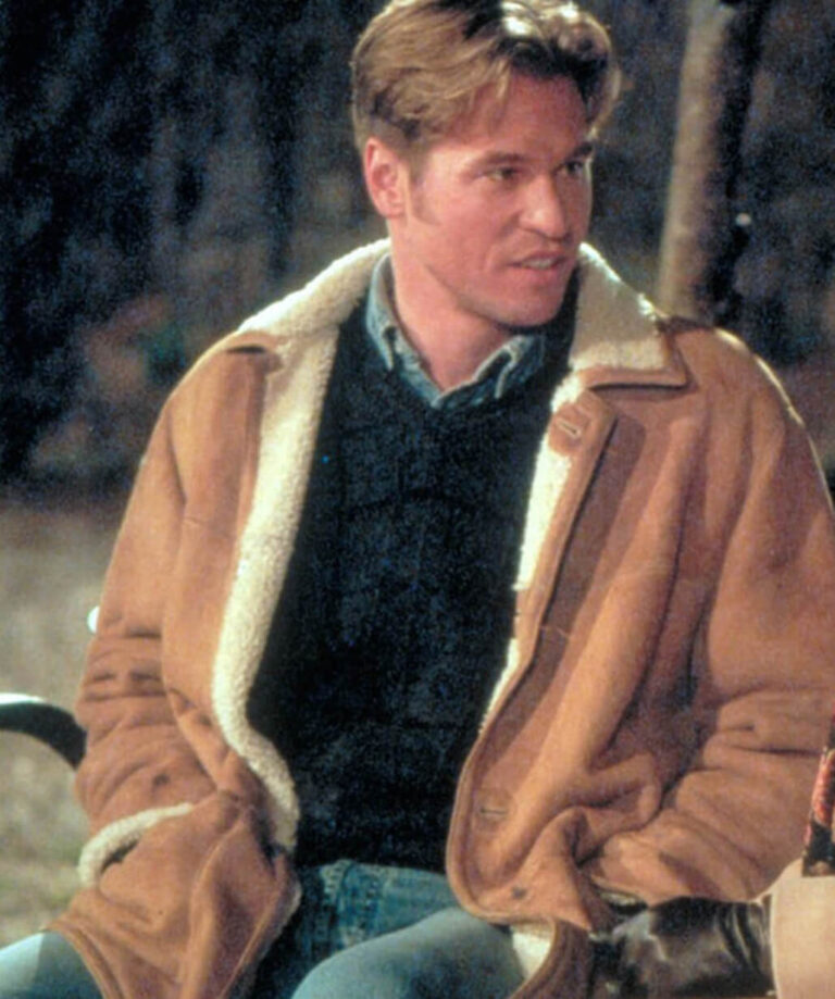 At First Sight 1999 Val Kilmer Brown Suede Leather Jacket
