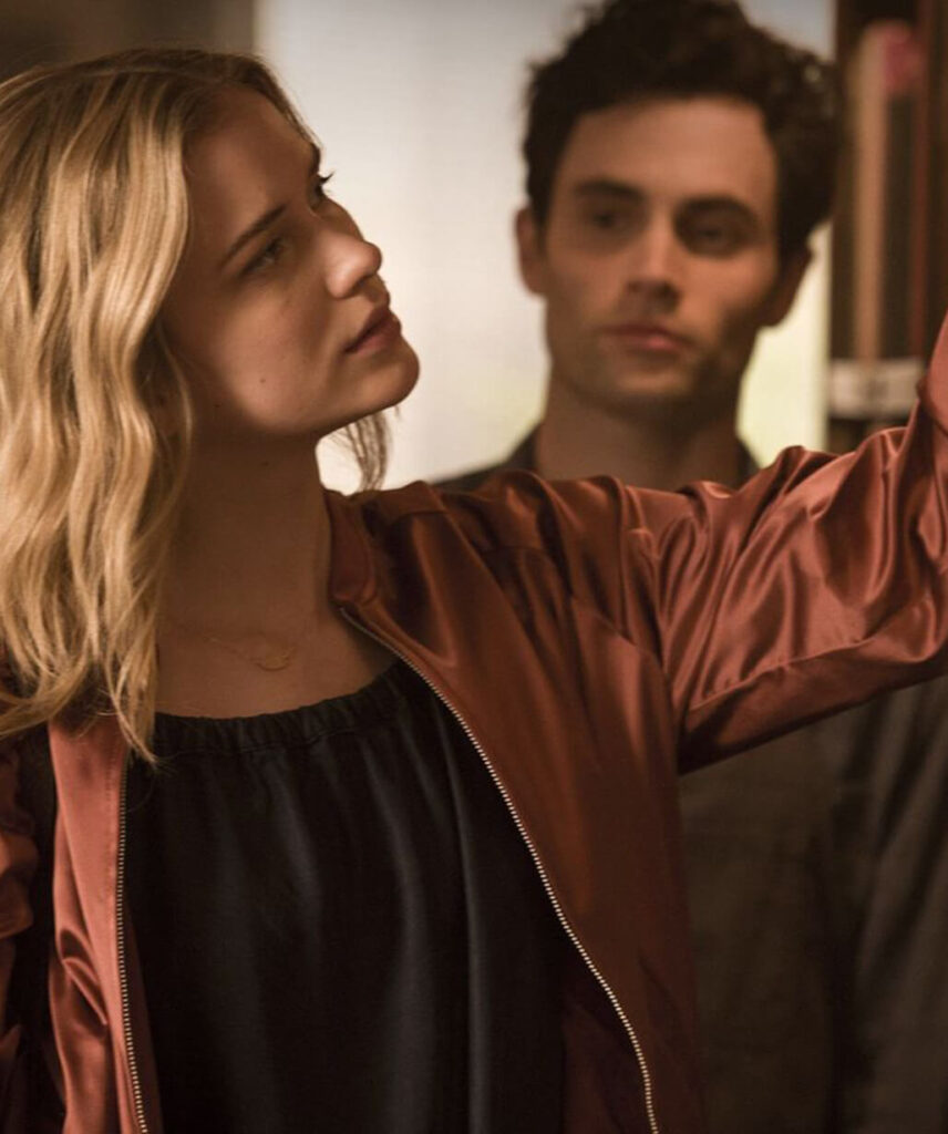 Elizabeth Lail You S1 Guinevere Beck Bomber Jacket