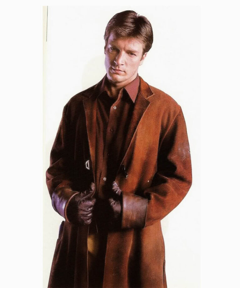 firefly 2002 Captain Malcolm Reynolds Brown Suede Coat