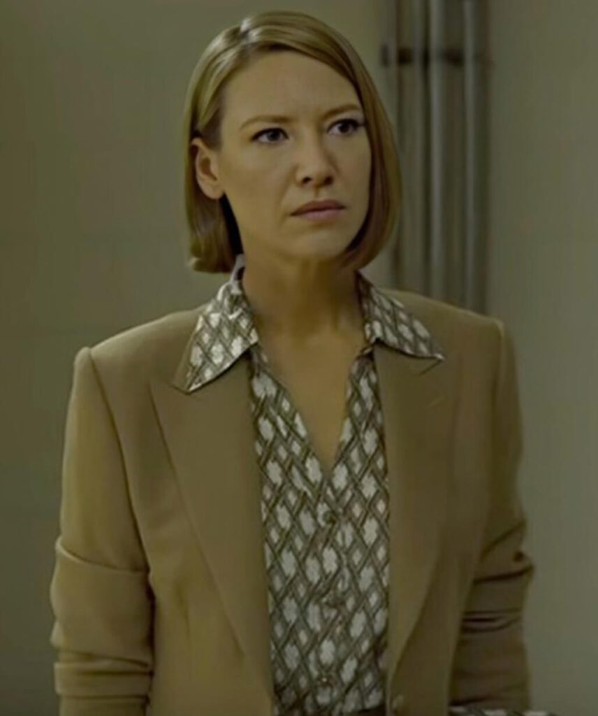 Anna Torv Mindhunter Wendy Carr Brown Blazer