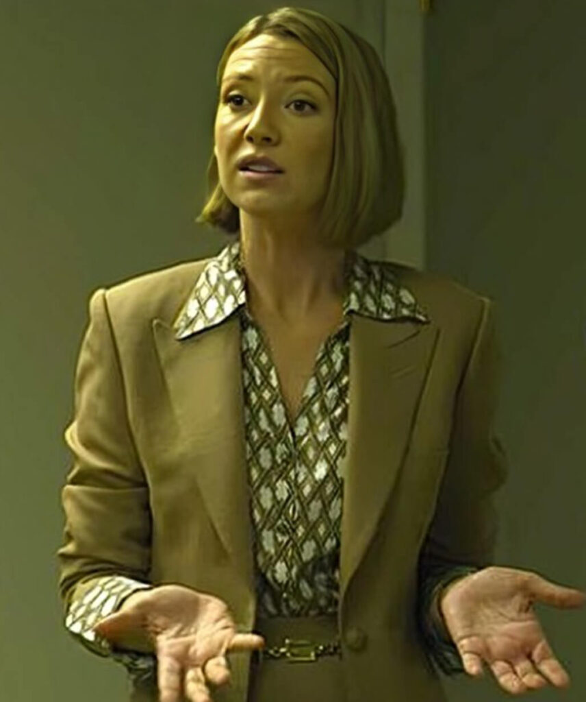 Anna Torv Mindhunter Wendy Carr Brown Blazer