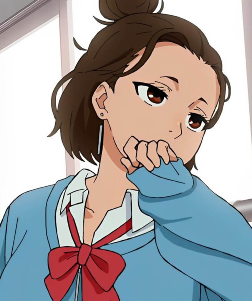 Miko Dandadan 2024 Blue Hooded Jacket